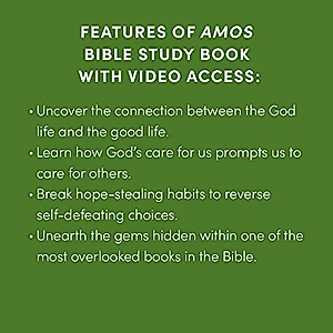 Amos - Bible Study Book with Video Access: An Invitation to the Good Life