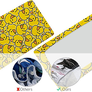 ARIGHTEX 2 Pack Fitted Crib Sheets, Soft Jersey Knit, Breathable and Hypoallergenic Baby Sheet, Duck and Dinosaur, Portable Mattress Topper for Boys Girls, 28"x 52", Nursery Sheet Fits Standard Size