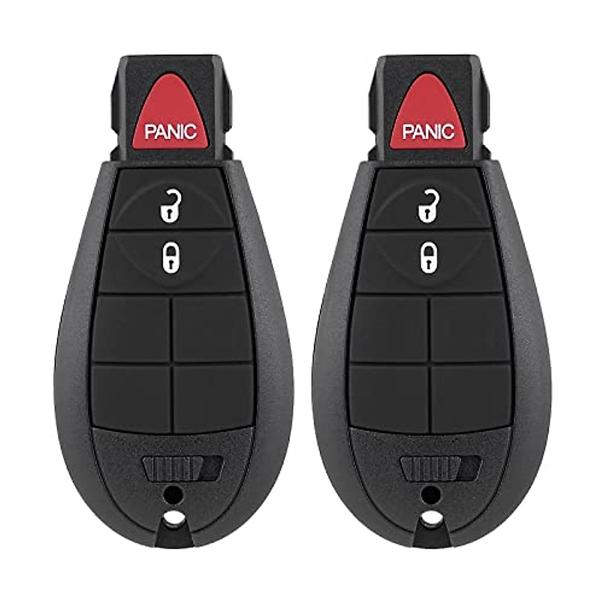 Key Fob Replacement Compatible for Dodge Ram 1500 2013 2014 2015 2016 2017 2018 2019 2020 2021 2500 3500 4500 5500 2013-2018 Pickup GQ4-53T (Pack of 2)