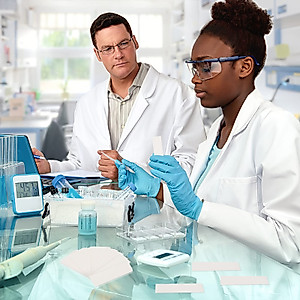 ULTECHNOVO 500pcs Quantitative Filter Paper Chromatography Paper Strips Laboratory Cleaning Paper for Chemistry Laboratories Classroom