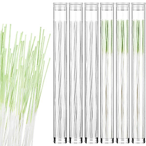 Maitys 360 Pieces Ear Hole Floss Piercing Cleaner Floss Disposable Piercing Aftercare Cleaning Line Ear Hole Care Cleaning Tool for Women Men(White, Green)