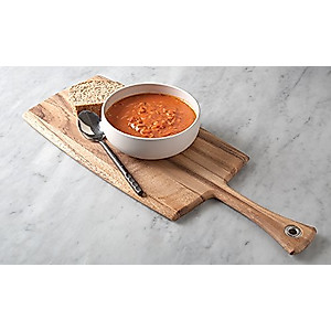 Ironwood Gourmet Large Rectangular Provencale Paddle Board, Acacia Wood 20.5 x 8 x 0.5 inches