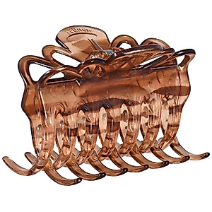 Scunci No Slip Crown Clip For Thick Hair Colors May Vary , 3 Count (Pack of 1)