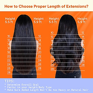 Full Shine Black Clip in Hair Extensions 24 Inch Remy Hair Extensions Clip in Human Hair Jet Black Natural Hair Clip in Extensions for Long Hair Black Hair Extensions 7 Pieces