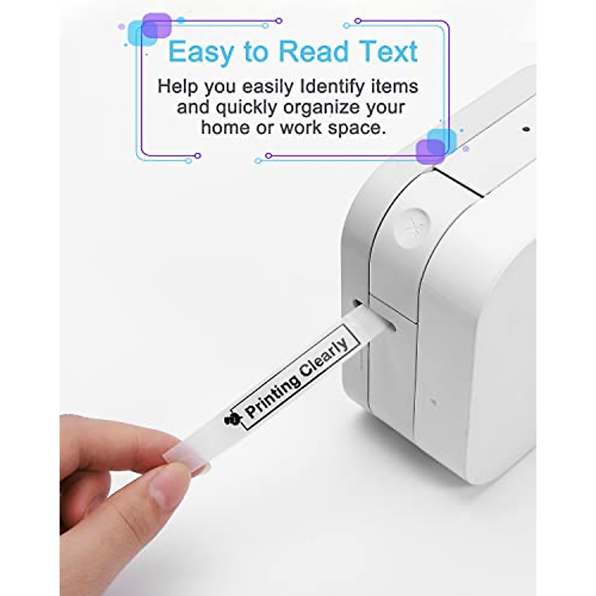 MarkDomain Compatible Label Tape Replacement for Brother TZe TZ Multicolor Laminated P Touch Label Maker Tape, 0.47"(12mm) x 26.2'(8m), Black on White/Clear/Red/Blue/Yellow/Green (6+6 Pack)