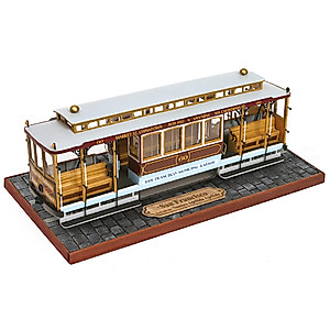 Occre San Francisco No.60 Cable Car (Street Car) Wooden Model Kit