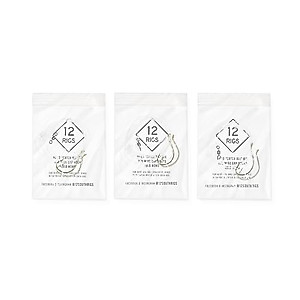 3 Pack 'Catch All' Double Drop Surf Fishing Rigs 40LB Mono - Surf/Pier/Beach Fishing