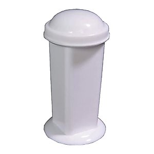 Thomas 62101 Polypropylene Staining Coplin Jar, with Domed and Shallow Thread Screw Cap (Pack of 12)