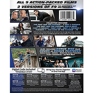 Fast & Furious 9-Movie Collection - Blu-ray + Digital