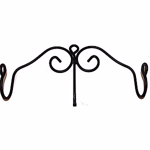 ROLLING PIN RACK - Hand Forged Heavy Duty Wrought Iron Amish Blacksmith Handcrafted & Made in The USA