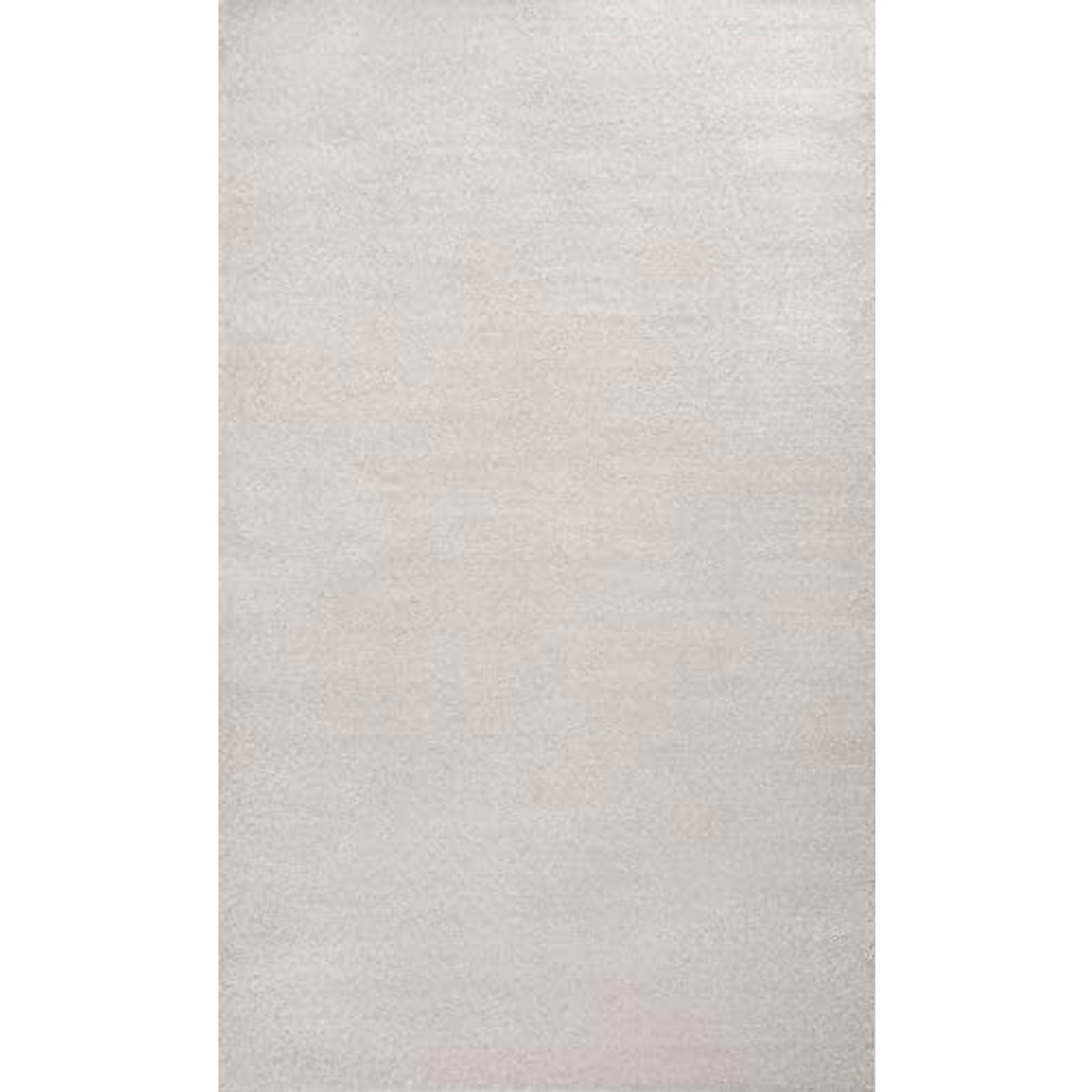 JONATHAN Y SEU100D-4 Haze Solid Low-Pile Indoor Area-Rug Casual Contemporary Solid Traditional Easy -Cleaning Bedroom Kitchen Living Room Non Shedding, 4 ft x 6 ft, Ivory
