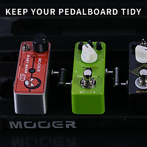 MOOER PC-Z Shape Z Guitar Pedal Connector Patch Connector (3-Pack) Keep Your Pedalboard Tidy