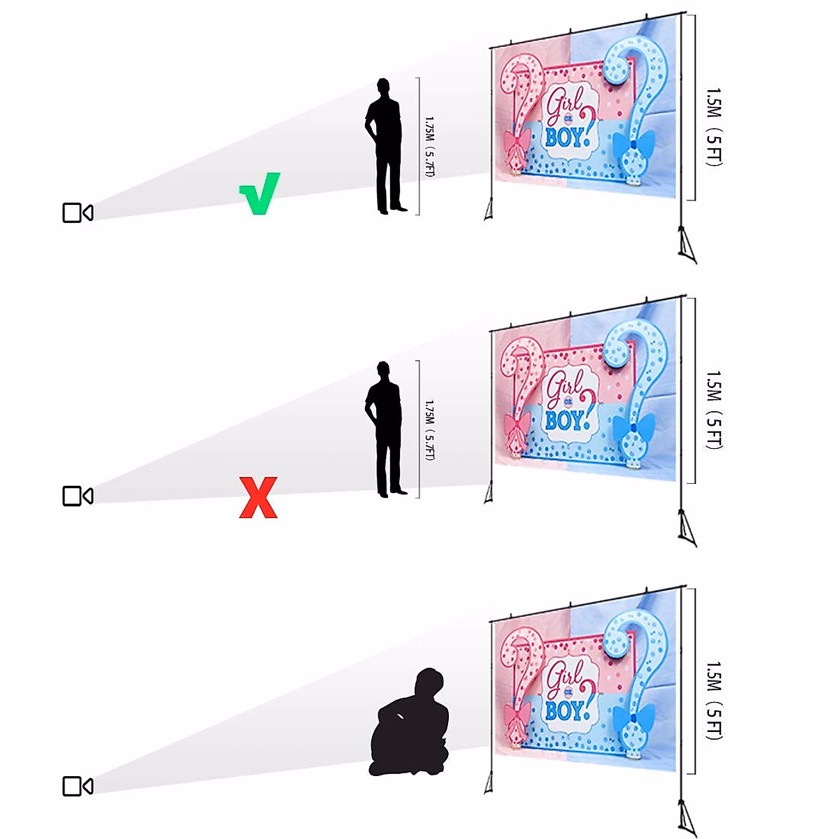 Ticuenicoa 7x5ft This is My First Rodeo 1st Birthday Backdrop Western Cowboy Mexican Cactus Birthday Background for Parties Rustic Wood Baby Shower Backdrops Banner Photo Booth Props