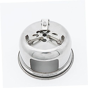 1 Set Grill Outdoor Grill Accessories Portable Burner Portable Charcoal Grill Backpacking Gas Stove Charcoal Grill Smoker Charcoal Bbq Grill Stove Round Barbecue Stove Bbq Stove