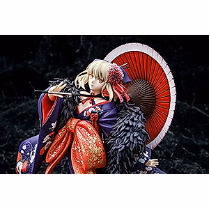 Kadokawa Fate/Stay Night: Heaven's Feel: Saber/Alter (Kimono Version) 1:7 Scale PVC Figure, Multicolor