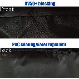 UCEDER Waterproof Oxford Cloth Blocking Kayak Cockpit Cover UV50+ Seal Cockpit Maximum Protection for Your Ocean Cockpit