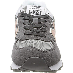 New Balance Women's 574 V2 Essentials Sneaker, Violet Haze/White, 11