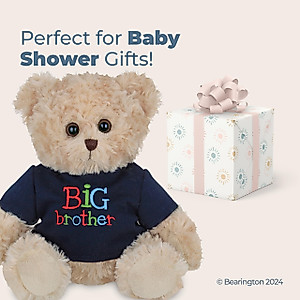 Bearington Big Buddy Teddy Bear, 12 Inch Big Brother Stuffed Animal