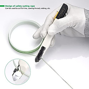 FOSHIO Craft Knife for Art, Craft, Model Making, Auto Locking Retractable Utility Knife with 10PCS Replacement Snap Off Blades 9MM, Box Cutter for Cartons, Cardboard, Leather and Boxes