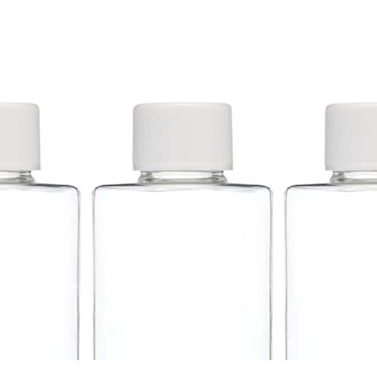 Cadet Home Solutions USA-Made Refillable Bottles (Plastic Screw-Top 3pack 4oz)