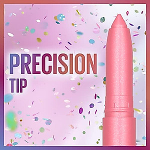 MAYBELLINE New York Super Stay Ink Crayon Matte Longwear Lipstick Makeup, Long Lasting Matte Lipstick with Built-In Sharpener, Limited Edition Birthday Collection, Piece of Cake, 0.04 oz