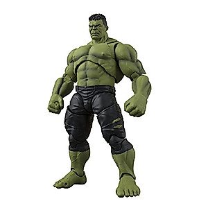 TAMASHII NATIONS S.H.Figuarts Hulk (Avengers: Infinity War) "Avengers: Infinity War" Action Figure, White