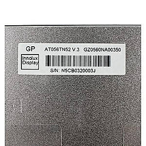 JayTong LCD Display for AT056TN52 V.3 5 inch 640×480 LCD Screen Module Replacement with Tools
