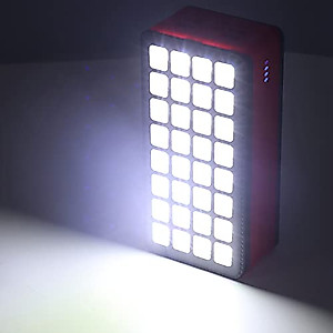 Aoutecen Solar Power Source, 2 Charging Modes High Integrated Circuit Module Solar Charger 50000mAh for Mountaineering