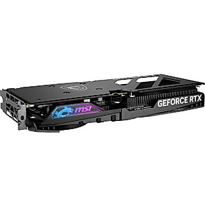 MSI Gaming GeForce RTX 4060 Ti 16GB GDRR6 Extreme Clock: 2685 MHz 128-Bit HDMI/DP Nvlink TORX Fan 4.0 Ada Lovelace Architecture Graphics Card (RTX 4060 Ti Gaming X Slim 16G)