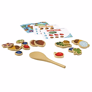 Peaceable Kingdom Acorn Soup – Game for You and Your 2 + Year Old – Fun Toddler Games Ages 2–4 That Teach Numbers and Counting Skills