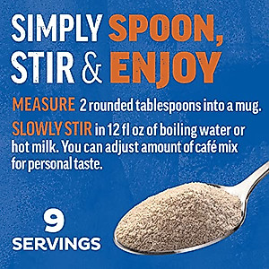 Maxwell House International Hazelnut Cafe-Style Beverage Mix, 9 oz Canisters (Pack of 4)