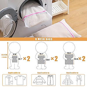 KUREEISE Laundry Hamper with 3 Removable Liner Bags, 132L Handwoven Rattan Laundry Basket with Metal Heightened Feet, Clothes Hamper with 6 Mesh Bags, Laundry sortor with 3 Sections（Brown）