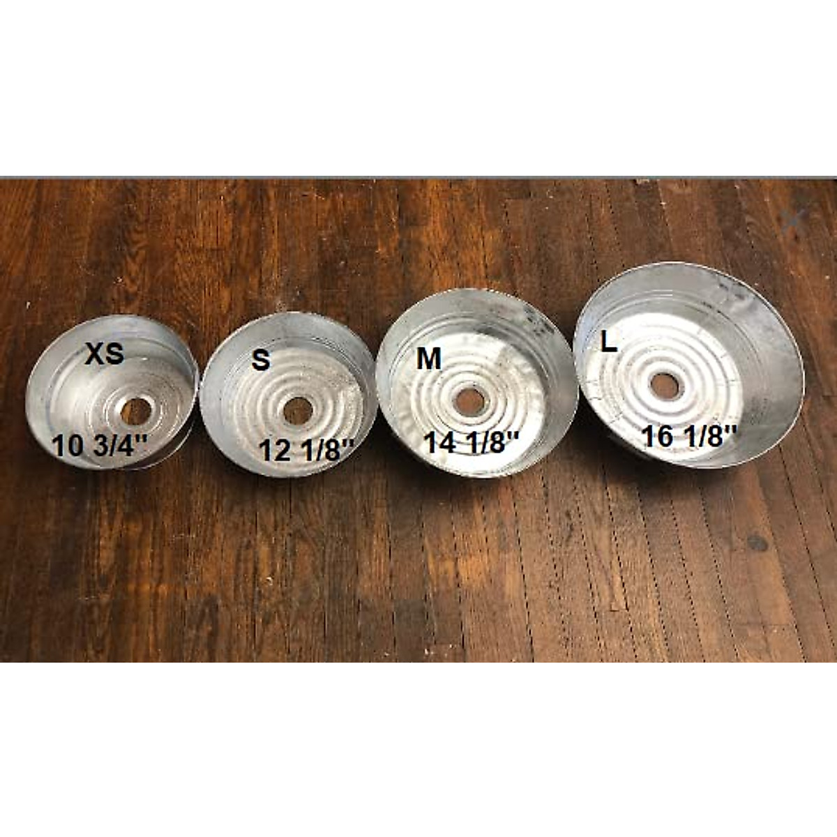 Galvanized Wash-Pan Sink (Small Round)