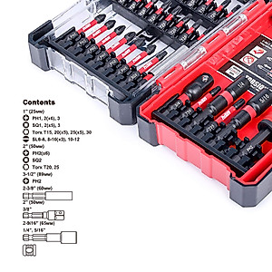 Protorq 47pc Impact Drive Bit Set