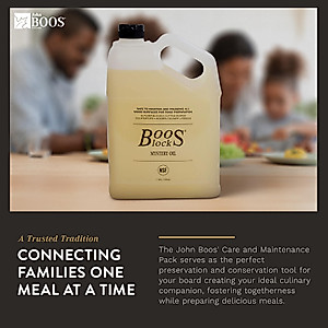 John Boos 128-Ounce Boos Block Mystery Oil Maintenance Care for Wood Cutting Board