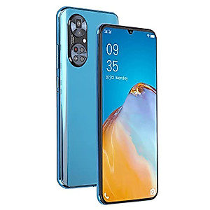 Mobile Phone, Face Unlocked Smartphone 6.5in Screen 2GB RAM Rear 21MP 32GB ROM for Work (US Plug)