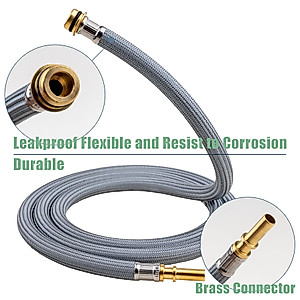 88624000 Pull-Out Hose for Hansgrohe Kitchen Faucets, Pull Down Spray Hose for 95507000 95506000, Kitchen Faucet Replacement Parts, 59inch