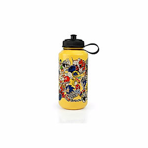 Sonic the Hedgehoge 24 oz Sticker Bomb Water Bottle By Just Funky