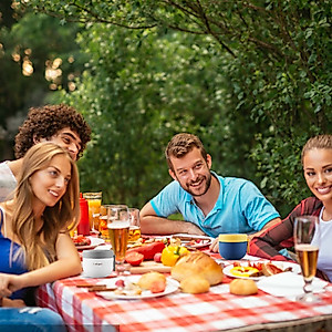 2 Pcs Overnight Oats Containers with Lids and Spoon, 20oz Portable Stainless Steel Inside Overnight Oats Jars Insulated Food Jar, Leak-proof Large Capacity Cups for Milk, Cereal, Soup (White and Blue)