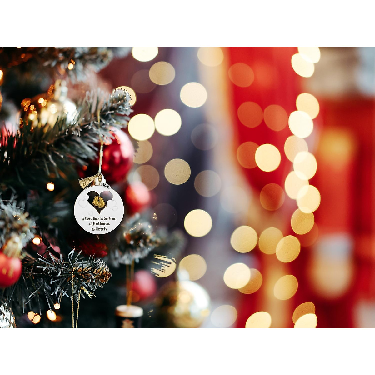 Miscarriage Gifts for Mothers, Memorial Ornament for Loss of Baby - Comes in a Gift Box so It's Ready for Giving