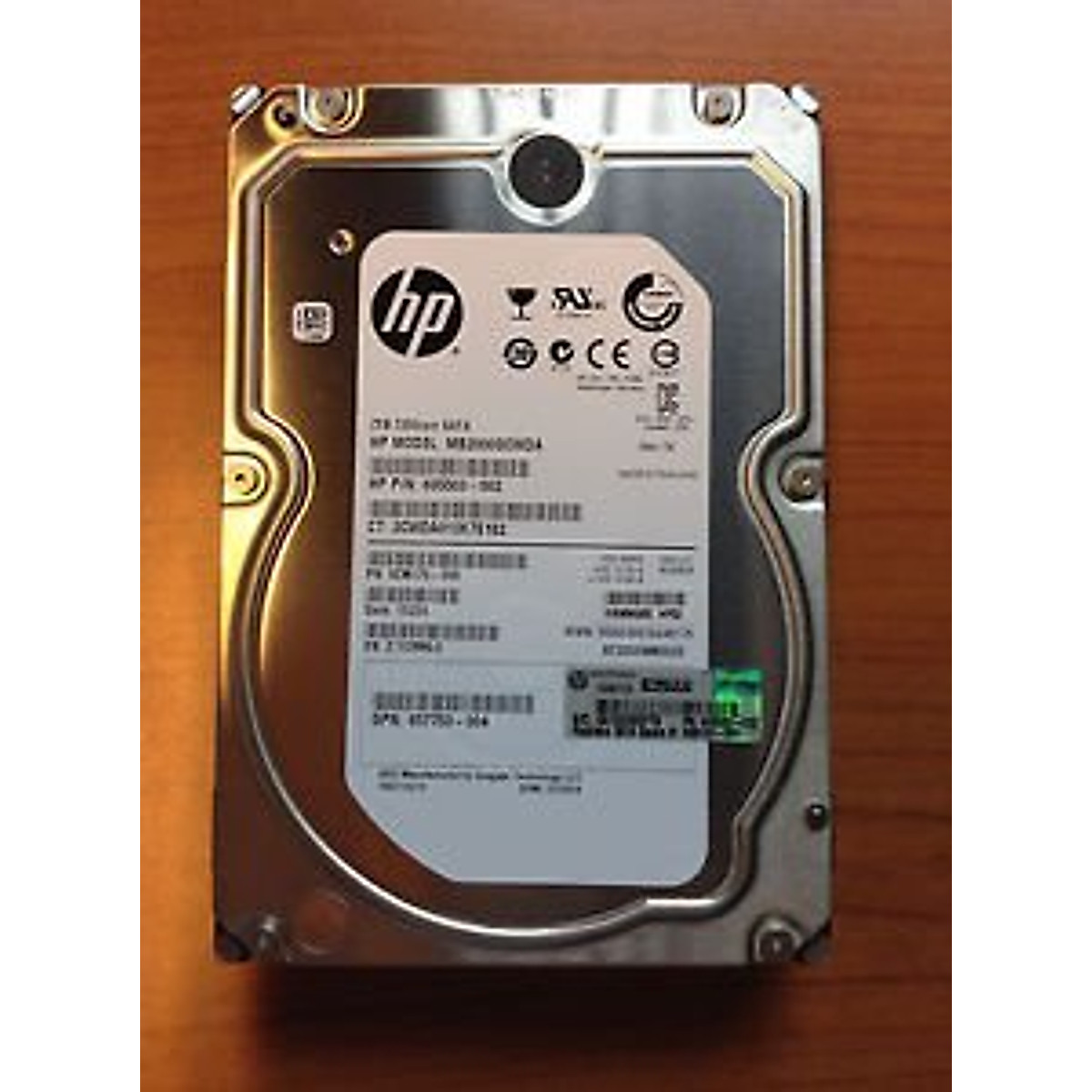 HP MB2000GCWDA-R - HP 2TB 3.5" SATA 7.2K 6Gb/s Hard Drive