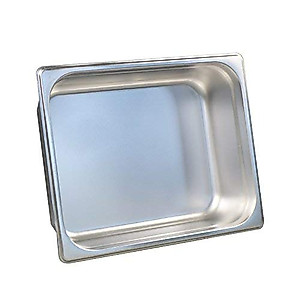 INTBUYING 110V Bain Marie Buffet Steam Table Restaurant Food Warmer with Glass Shield 8 Pots Double-Row