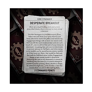 Warhammer 40,000 - Chaos Daemons Datacards