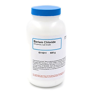 ALDON Innovating Science Barium Chloride, Anhydrous, 500g – Laboratory Grade – Excellent for Chemistry & Biochemistry Experiments - The Curated Chemical Collection