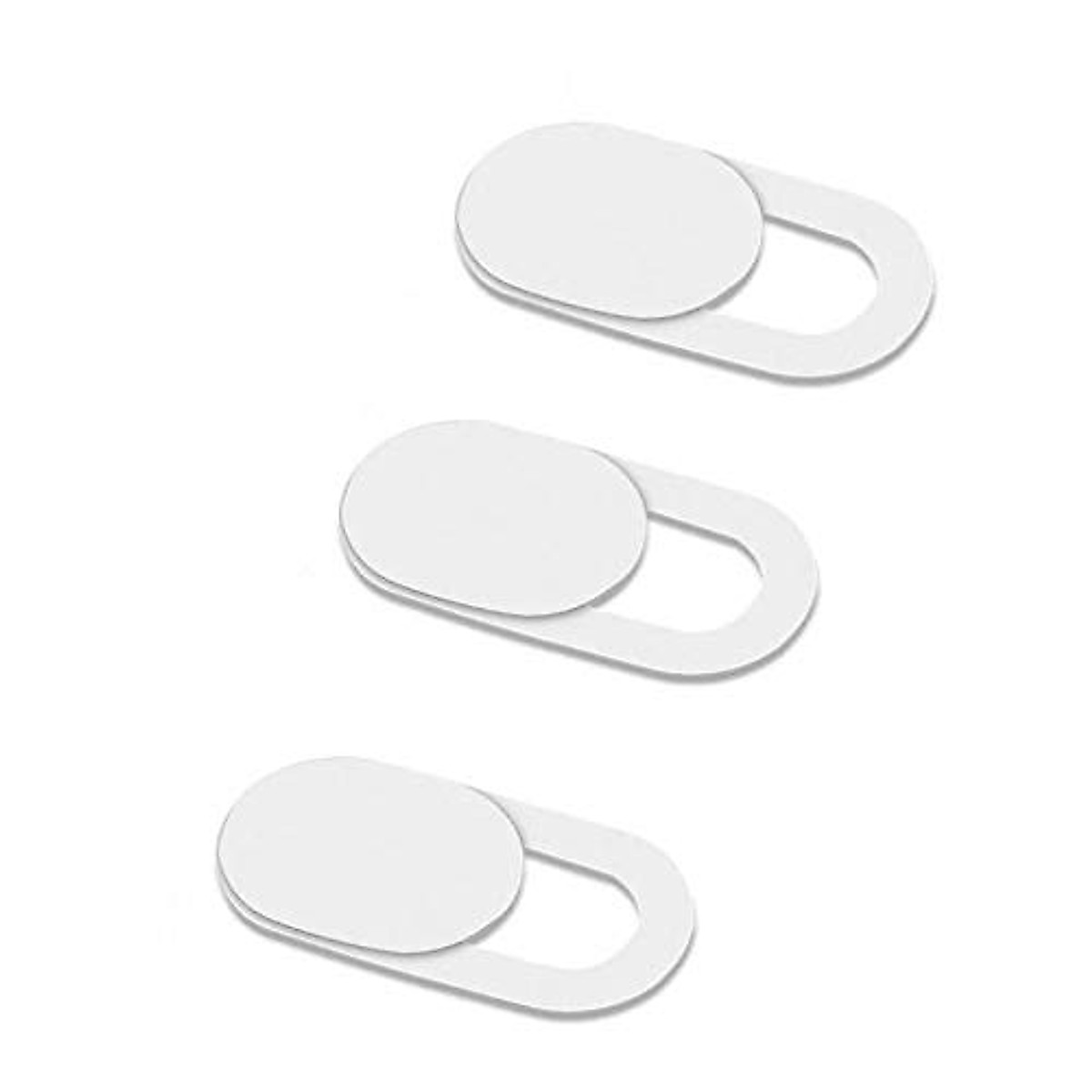 Privacy Camera Cover Security Blocker Webcam Closure for Galaxy A72, A52, A42, A32, A12 - White Compatible with Samsung Galaxy A72, A52, A42, A32, A12