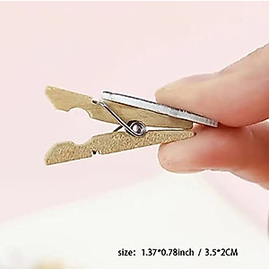 10Pcs Cute Cat Paper Clips! Cat Animal Shaped Wooden Memo Clips Bookmark with Hemp Rope! Fun Office Supplies Gifts for Women Men Teachers! (Cat)