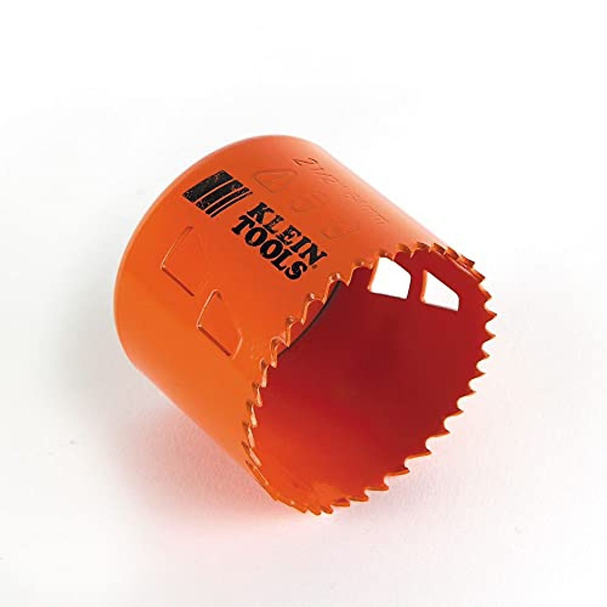 Klein Tools 31940 Bi-Metal Hole Saw for Steel Cutting, Heavy-Duty 2 1/2-Inch Hole Saw