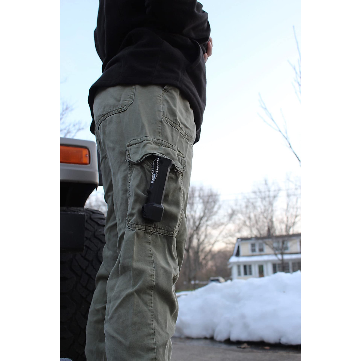 Mace Brand Triple Action Police Model Pepper Spray, Black, Normal