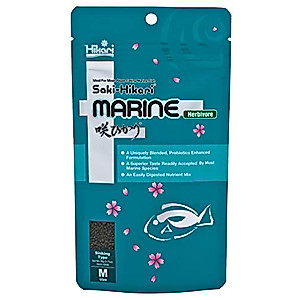 Hikari 042221 Marine Herbivore Medium Sinking Pellets Marine Fish Food, One Size