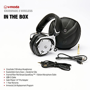 V-MODA Crossfade 3 Wireless, Bronze Black